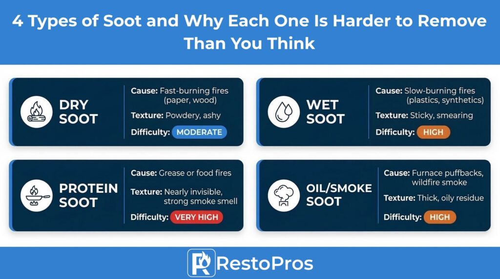 Soot Damage After a Fire: Risks and Professional Removal